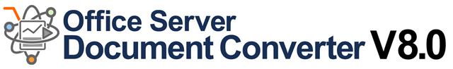 Office Server Document Converter V8.0 - Manual