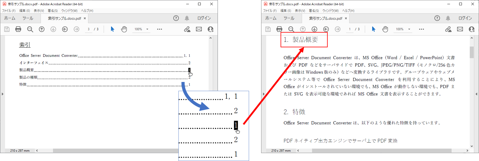 Office Server Document Converter の新機能と変更点